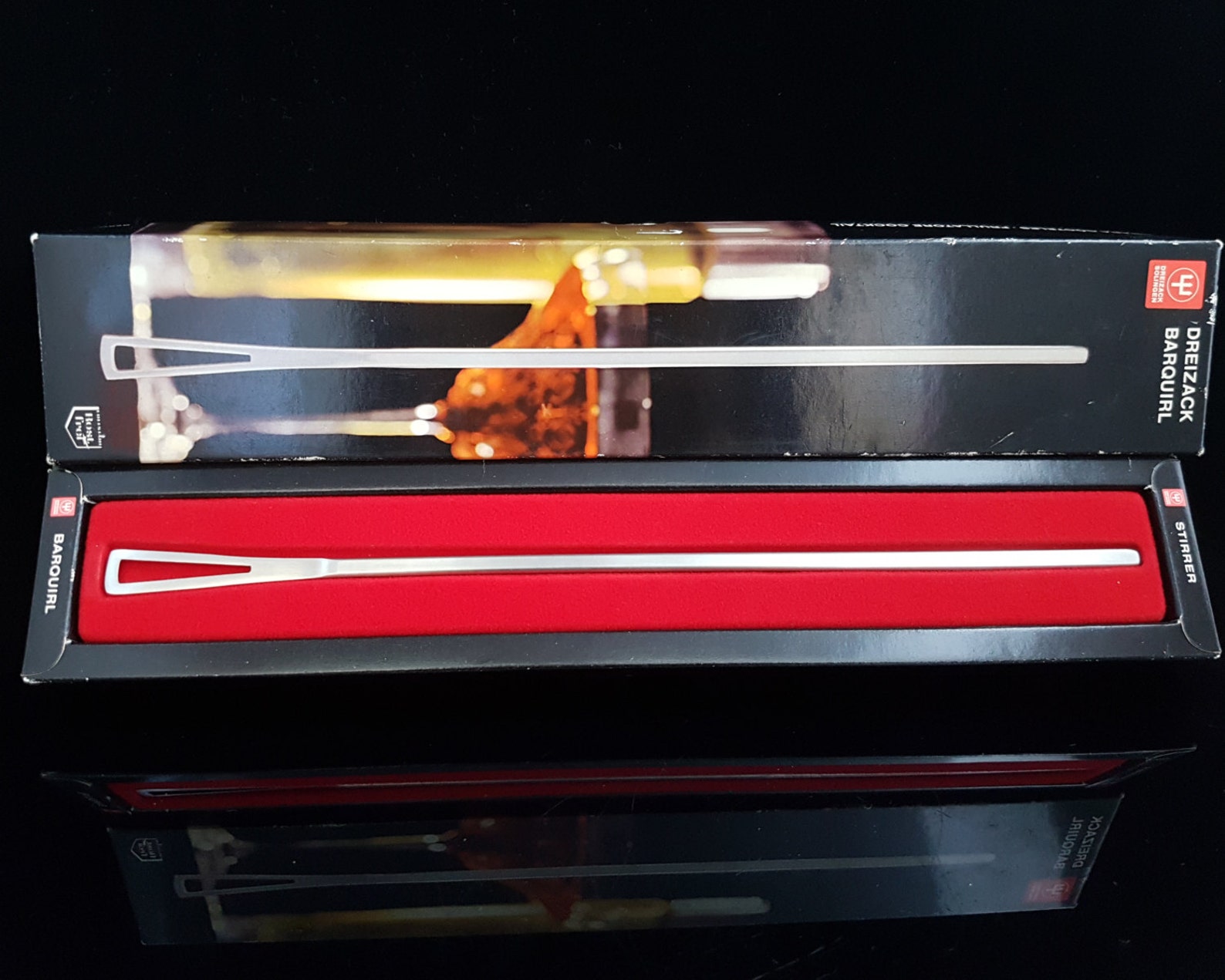 Long COCKTAIL STIRRER Bar Swizzle Stick DREIZACK - Etsy