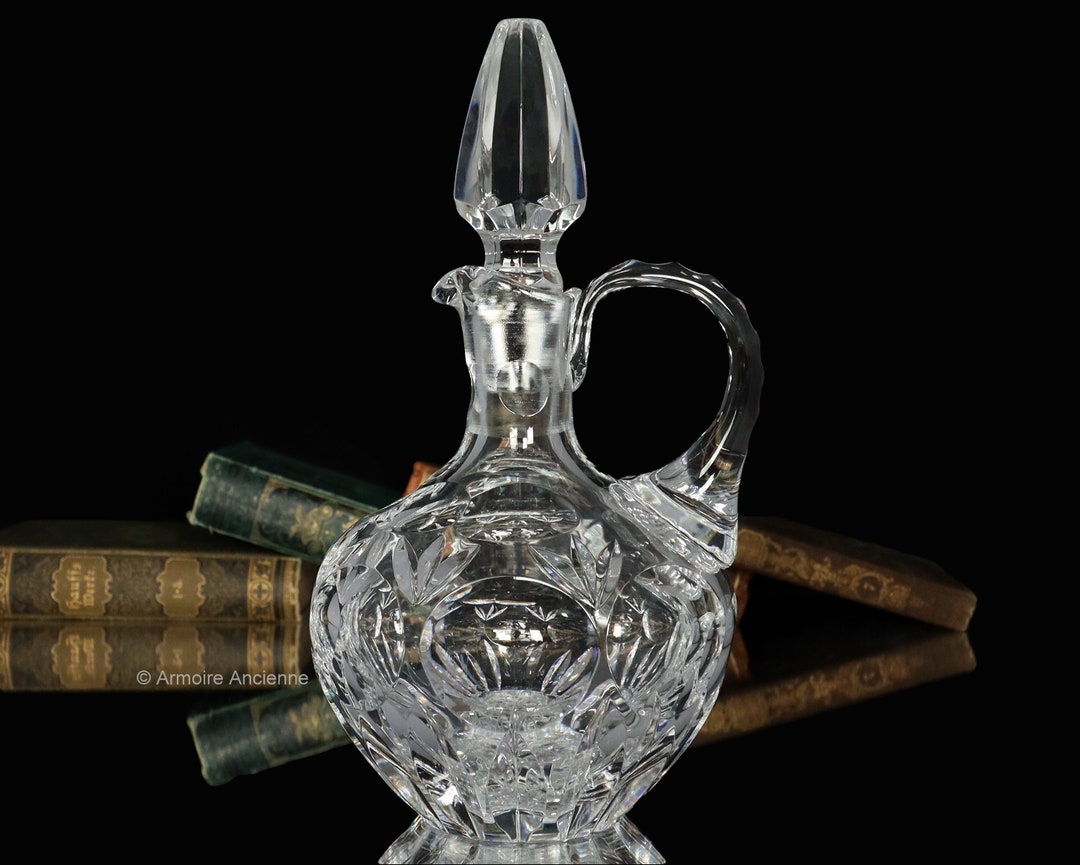 CRYSTAL DECANTER for Wine or Liquor - Claret Jug - Etsy