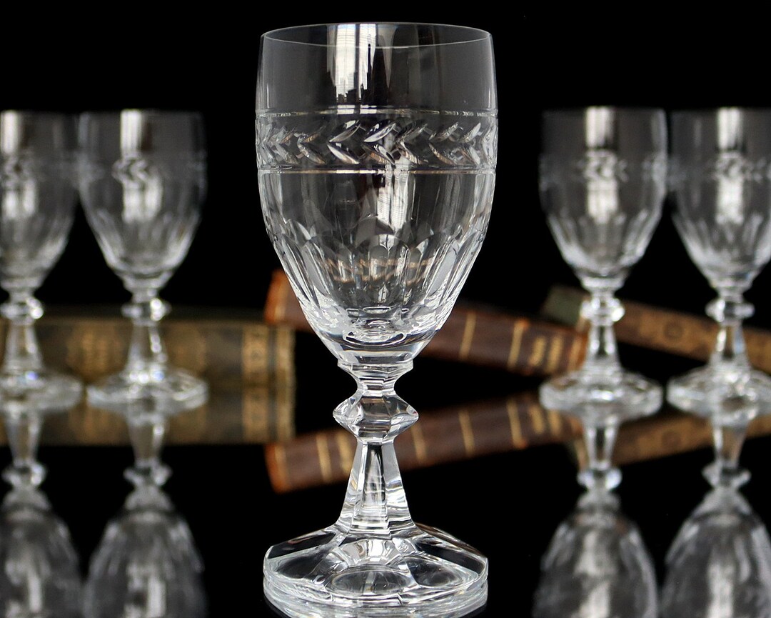 Crystal PORT Glasses - Aperitif Glasses - BETTINA, France - Etsy