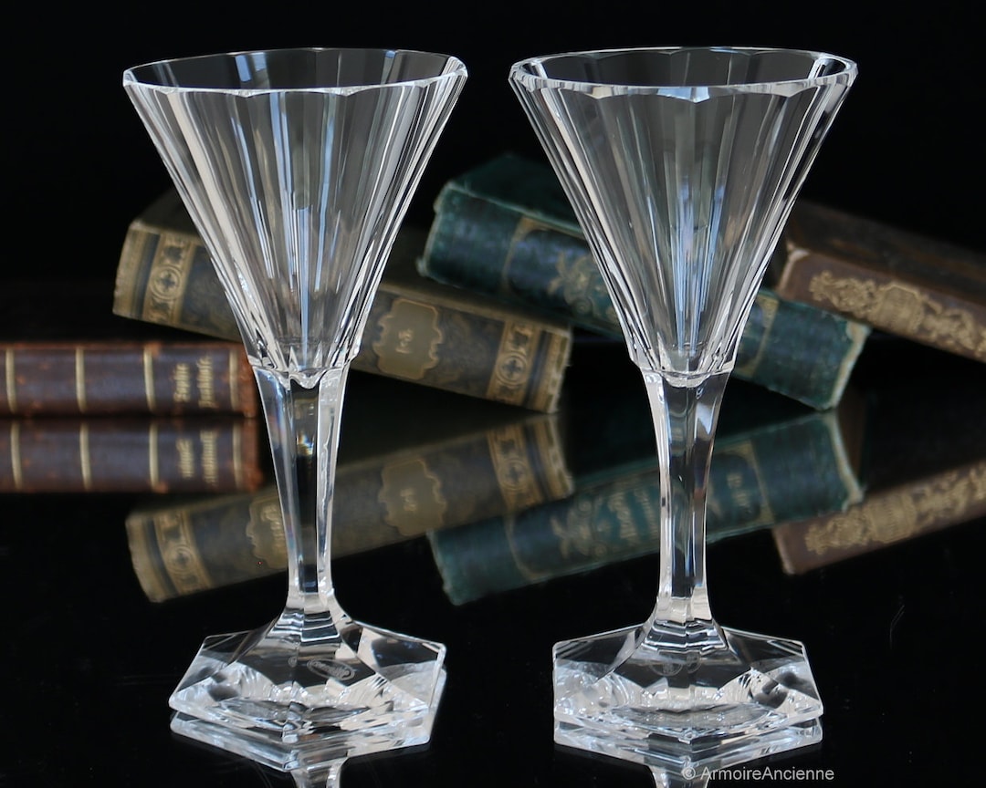 MOSER Sherry Glasses - THOMAS Pattern | Set of 6 - Etsy