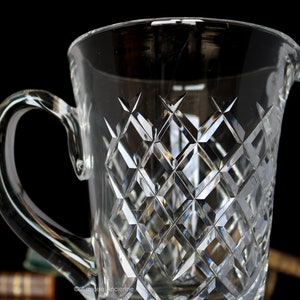 WATERFORD - JUICE PITCHER - Cut Crystal - Adare Pattern - Etsy