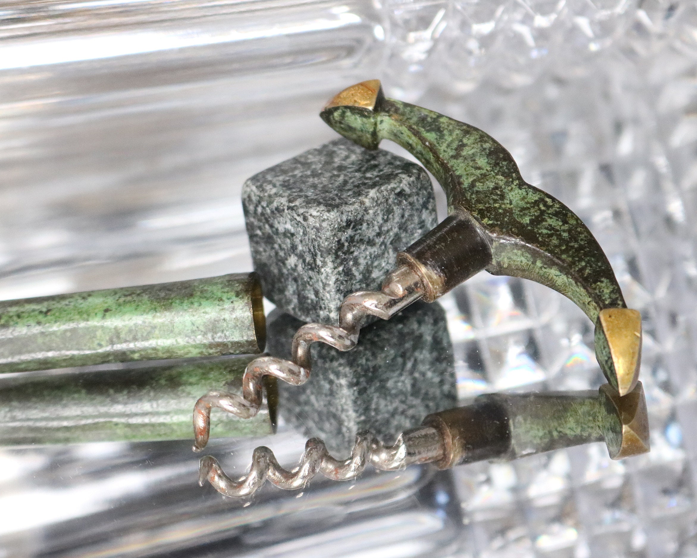 Brass Corkscrew in Anchor Design - Wine Opener - Etsy