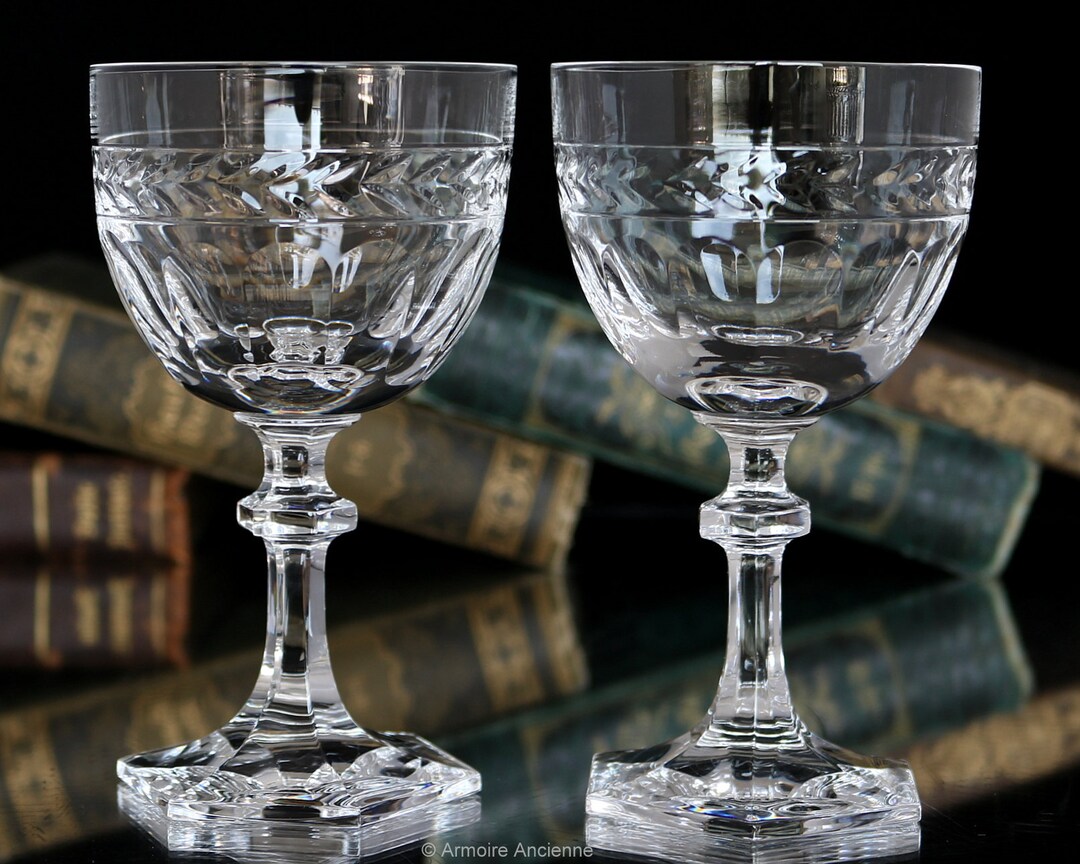 Crystal WINE Glasses VILLEROY & BOCH Miss Desiree Set of - Etsy
