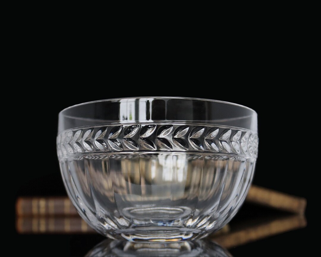 Crystal Bowl - VILLEROY & BOCH - Miss Desiree Pattern - Etsy