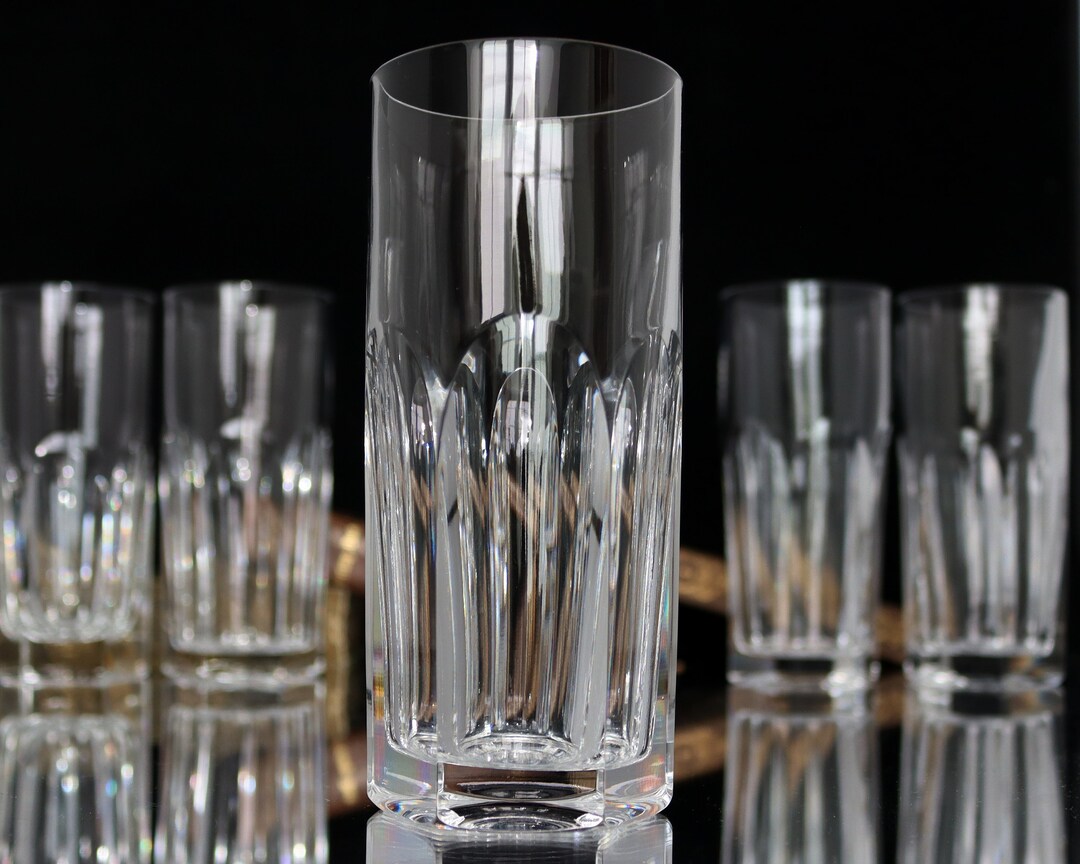 Crystal LONG DRINK Glasses, Heavy - High Ball Glasses - NACHTMANN - Etsy