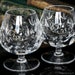 2x Crystal COGNAC GLASSES - Brandy Bourbon Balloon Snifters - Etsy