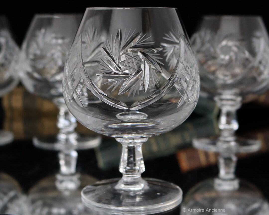 Large COGNAC GLASSES | Brandy Snifters - Etsy