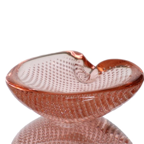 Murano Glass Controlled Bubble Bowl - Etsy