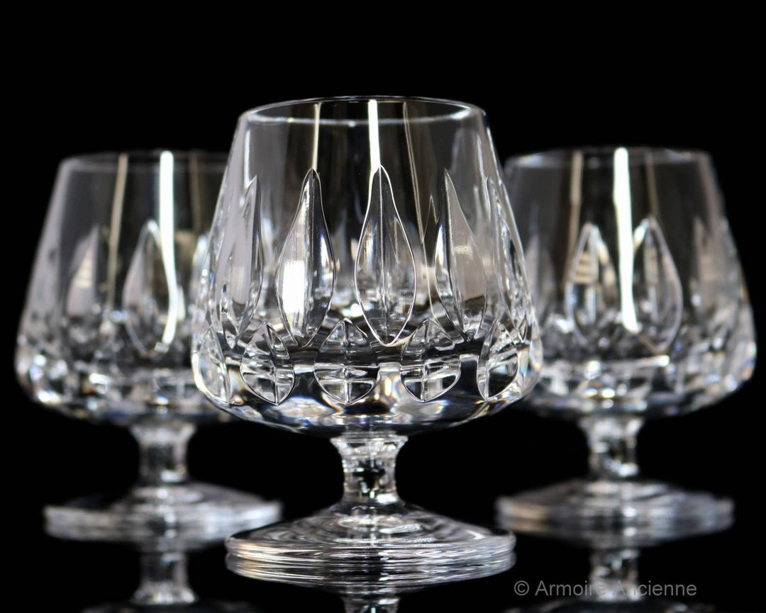 Crystal COGNAC Glasses - Balloon Snifters - NACHTMANN - Etsy