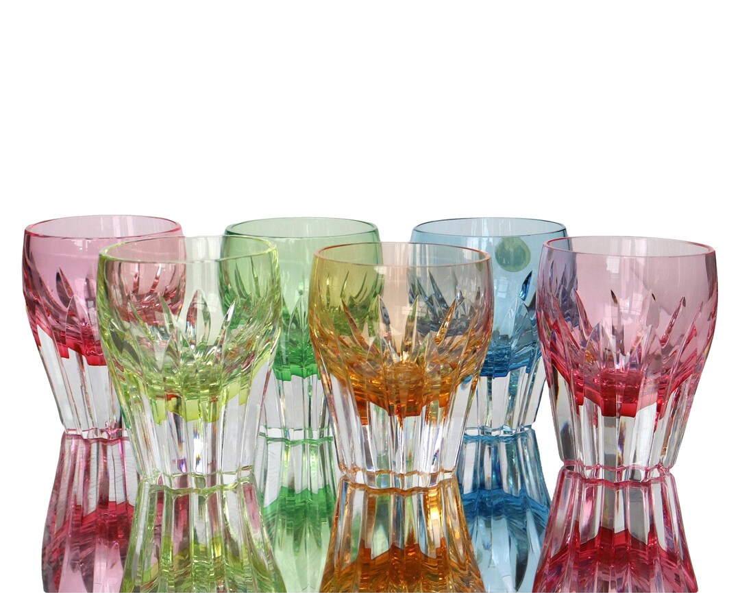 Crystal APERITIF Glasses - NACHTMANN | Set of 6 - Etsy