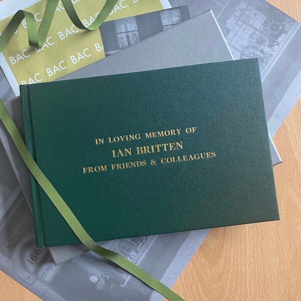 Condolence Book - Etsy