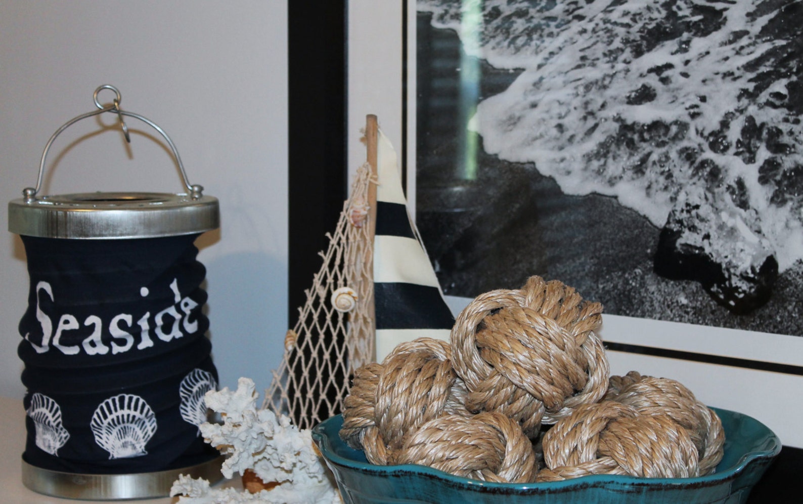 5 Nautical Rope Knots Wedding Reception Centerpiece/home Decor..made ...