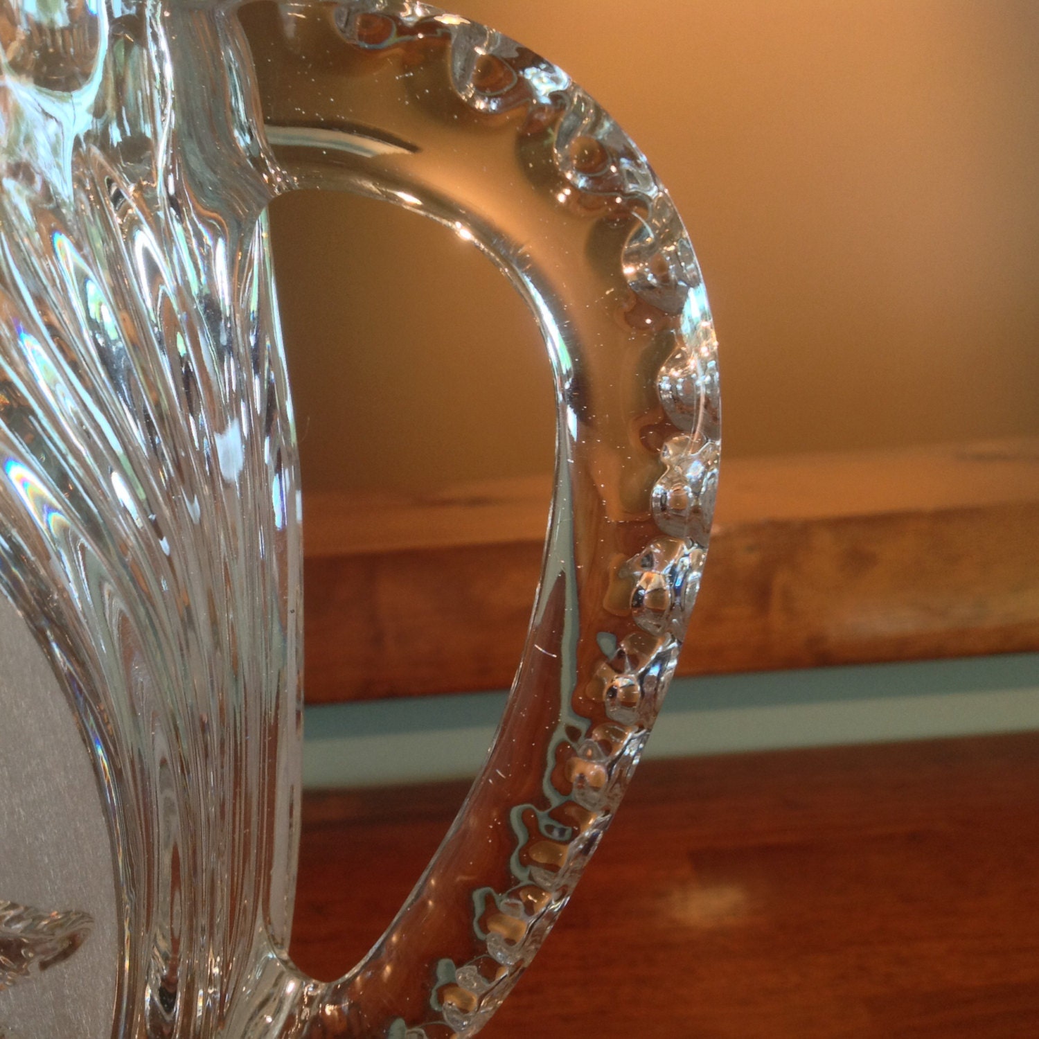 Vintage 24% Lead Crystal European Collection Pitcher - Etsy