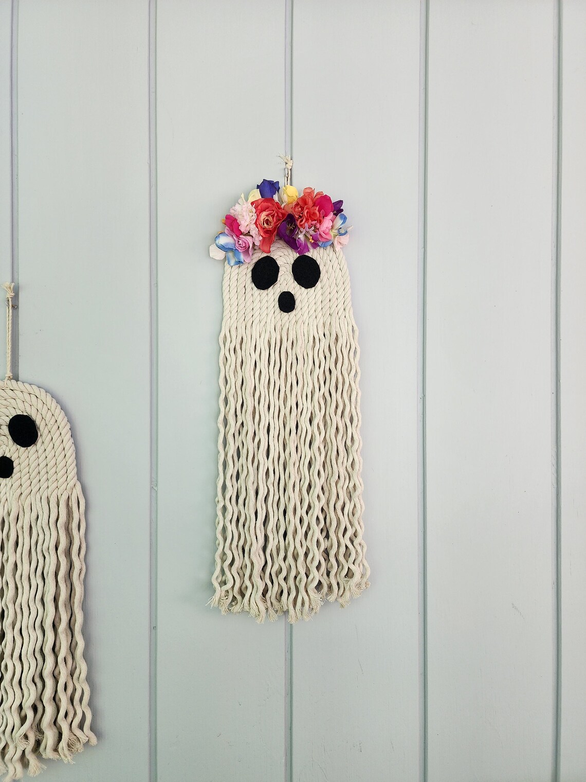 Ghost Macrame Wall Hanging // MADE TO ORDER - Etsy