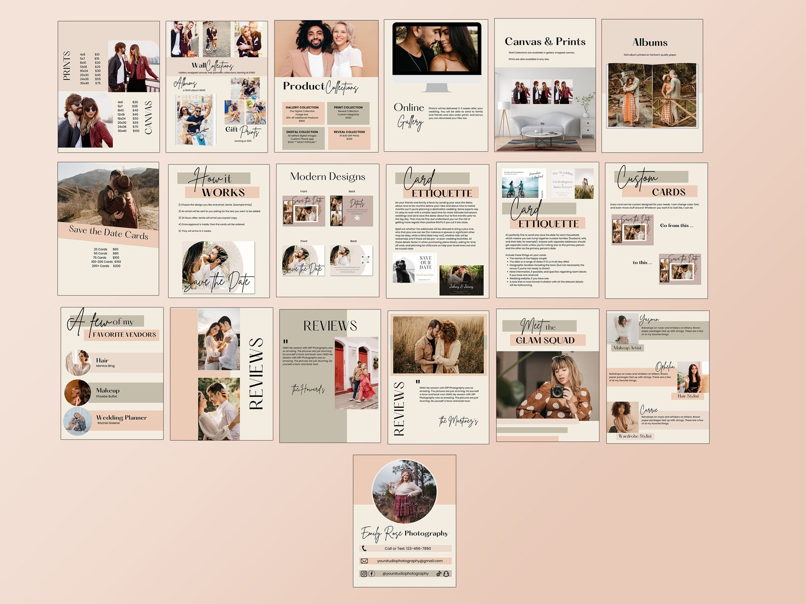 Canva Engagement Photographer Magazine, Elopement Magazine, Wedding ...