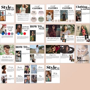 Canva What to Wear Style Guide + Pictures, Senior Style Guide, Session ...