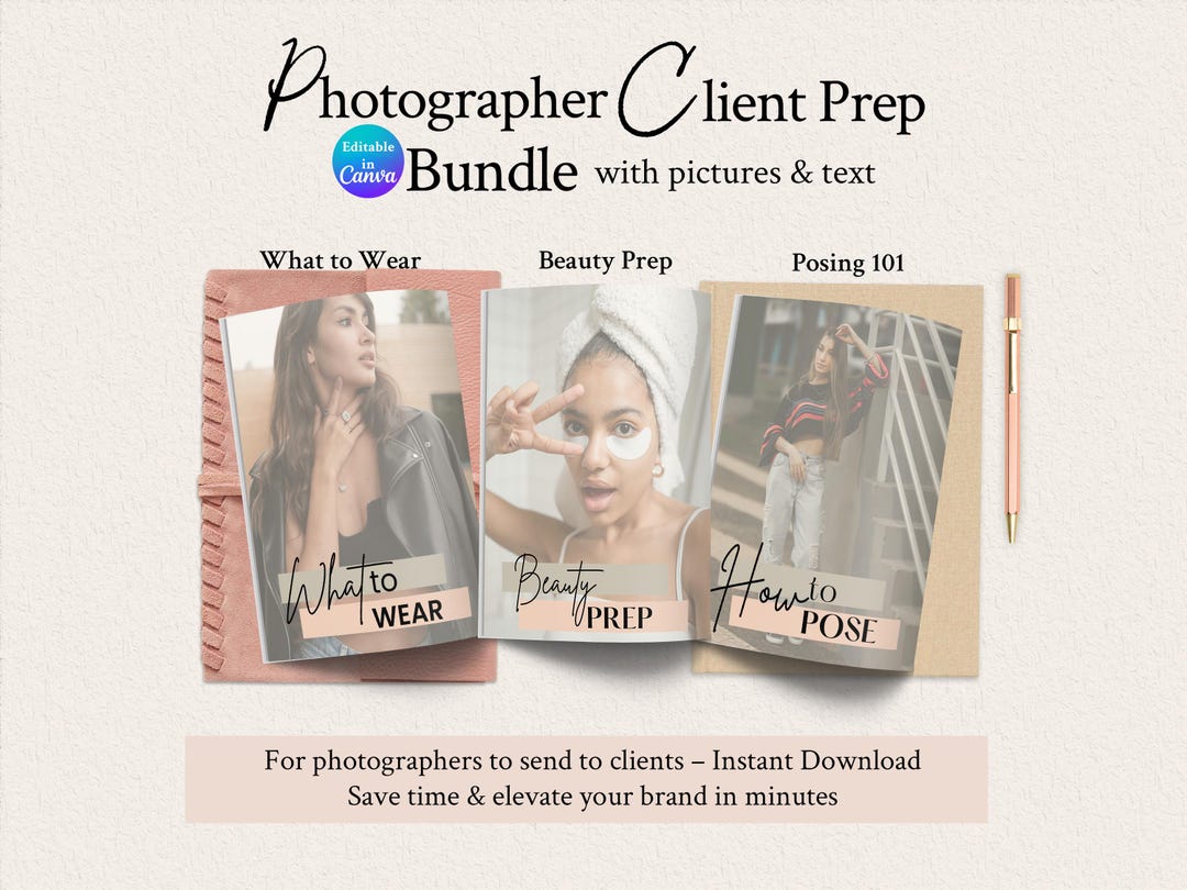 Photographer Client Style Guide: Beauty Prep, What to Wear, Posing 101 ...