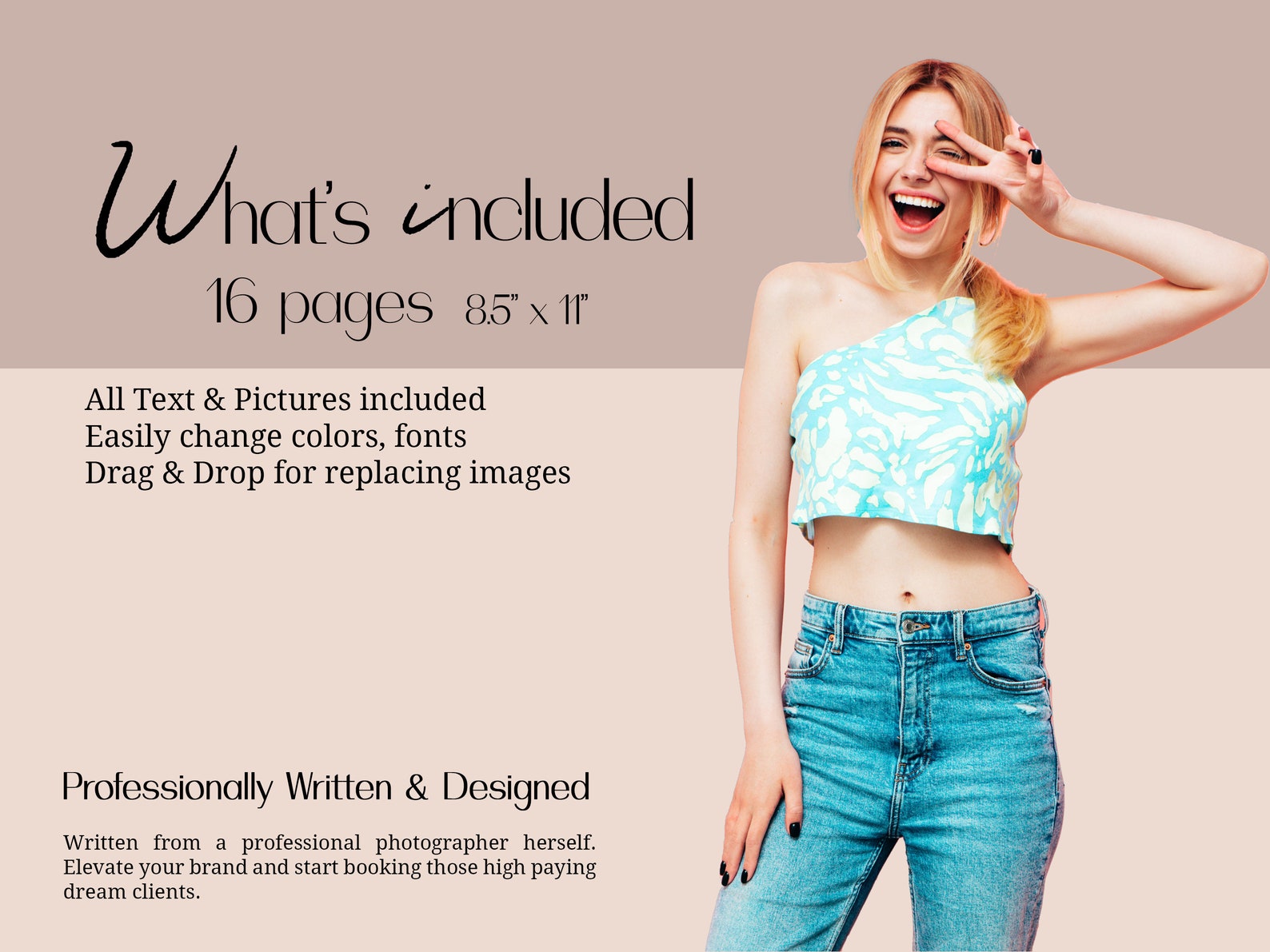 Canva Pose Guide, Female Pose Guide W/ Pictures, Preperation Guide ...