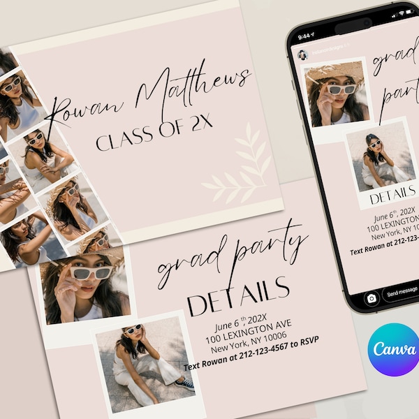 Film Graduation Invitation - Etsy