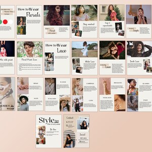 Canva What to Wear Style Guide With Pictures, Photo Session Day Prep ...