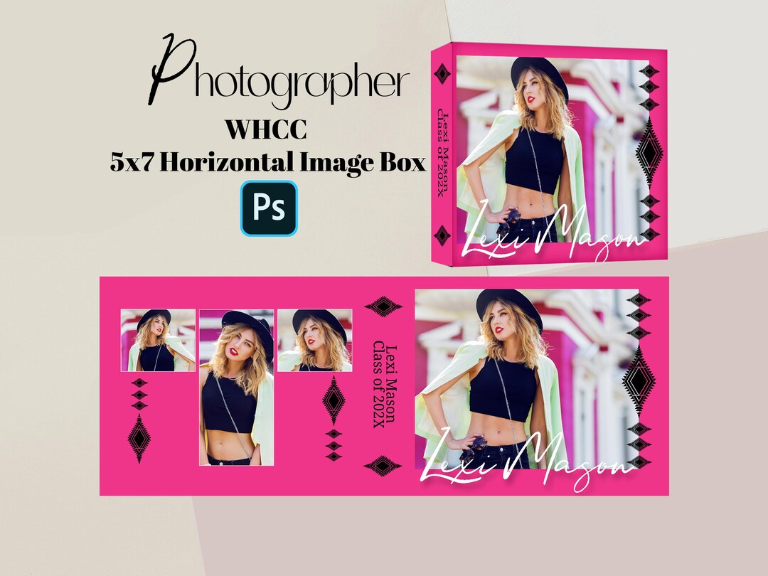 Photoshop Senior Photographer Box, WHCC Print Box, Custom Proof Box ...