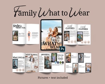 Style Guide for Photographers, Family Photography Welcome & Style Guide ...