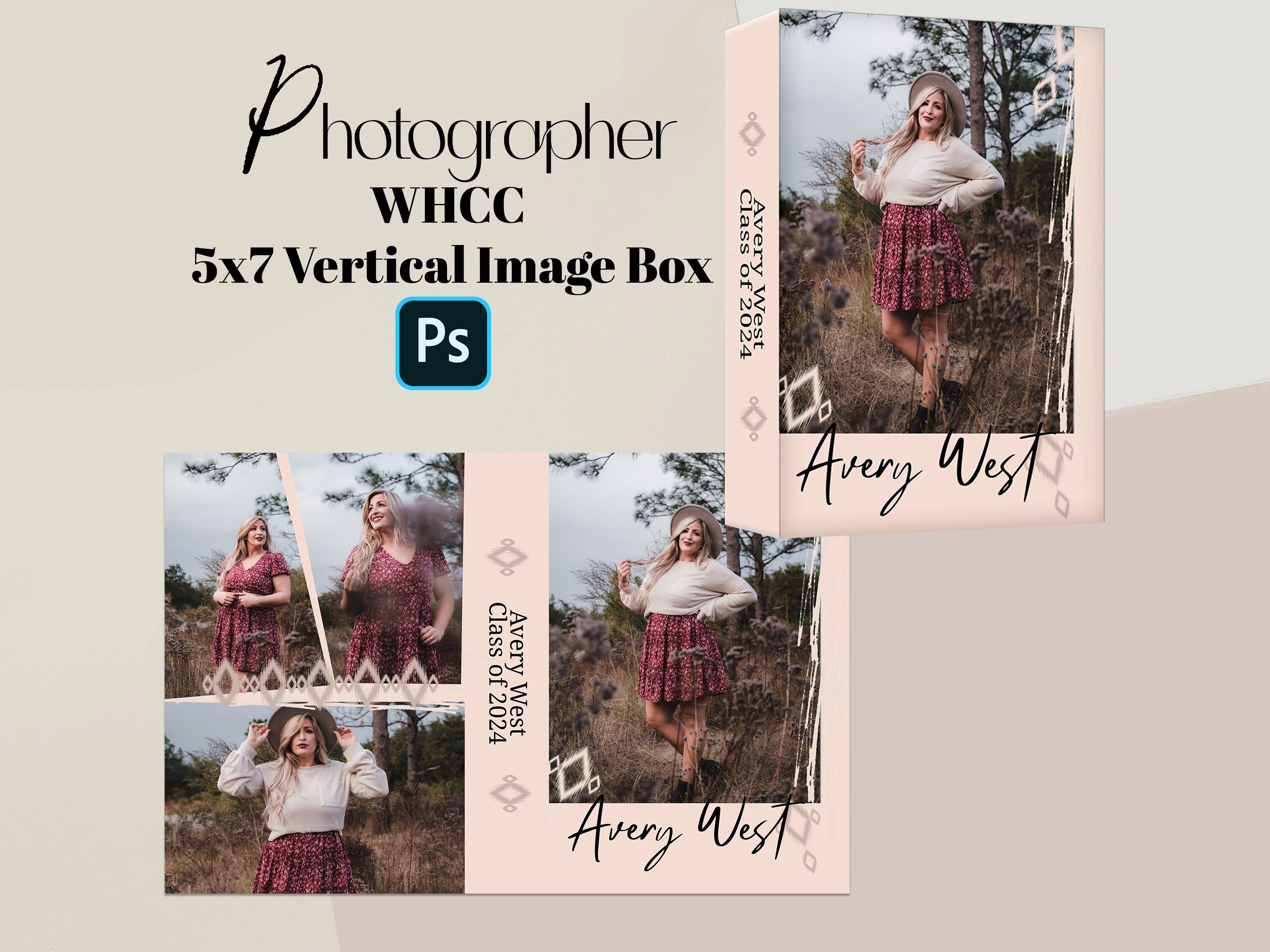 Photoshop Senior Photographer Image Proof Box, WHCC Print Box ...