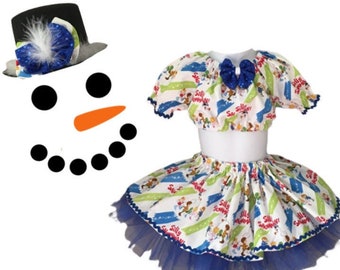 Pageant Snowman Outfit - Etsy