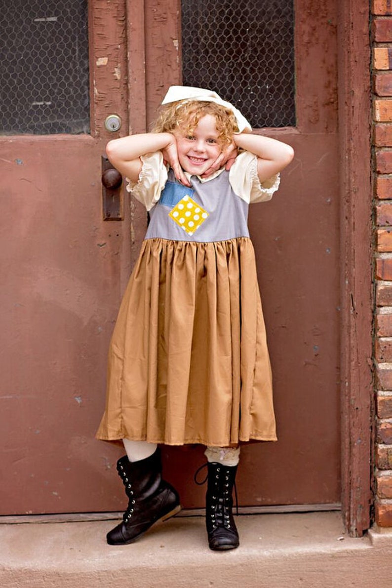 Annie Costume Annie Dress Little Orphan Annie Orphan dress | Etsy