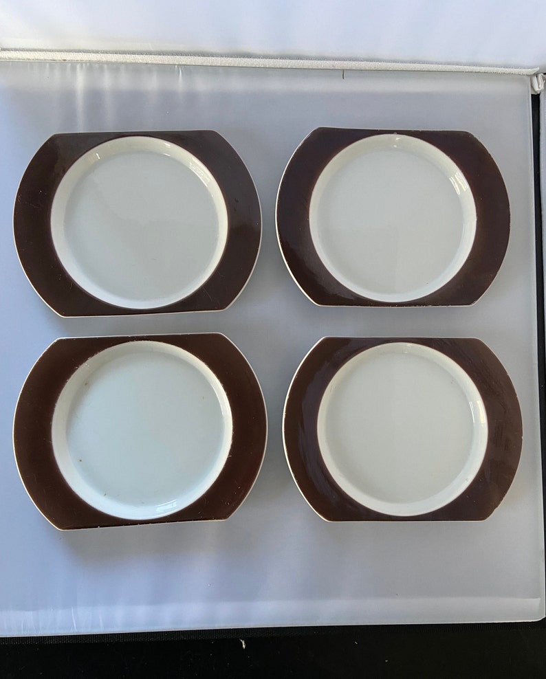 Alitalia 1970 Airplane Airline Dinnerware Plates First Class Colombo ...