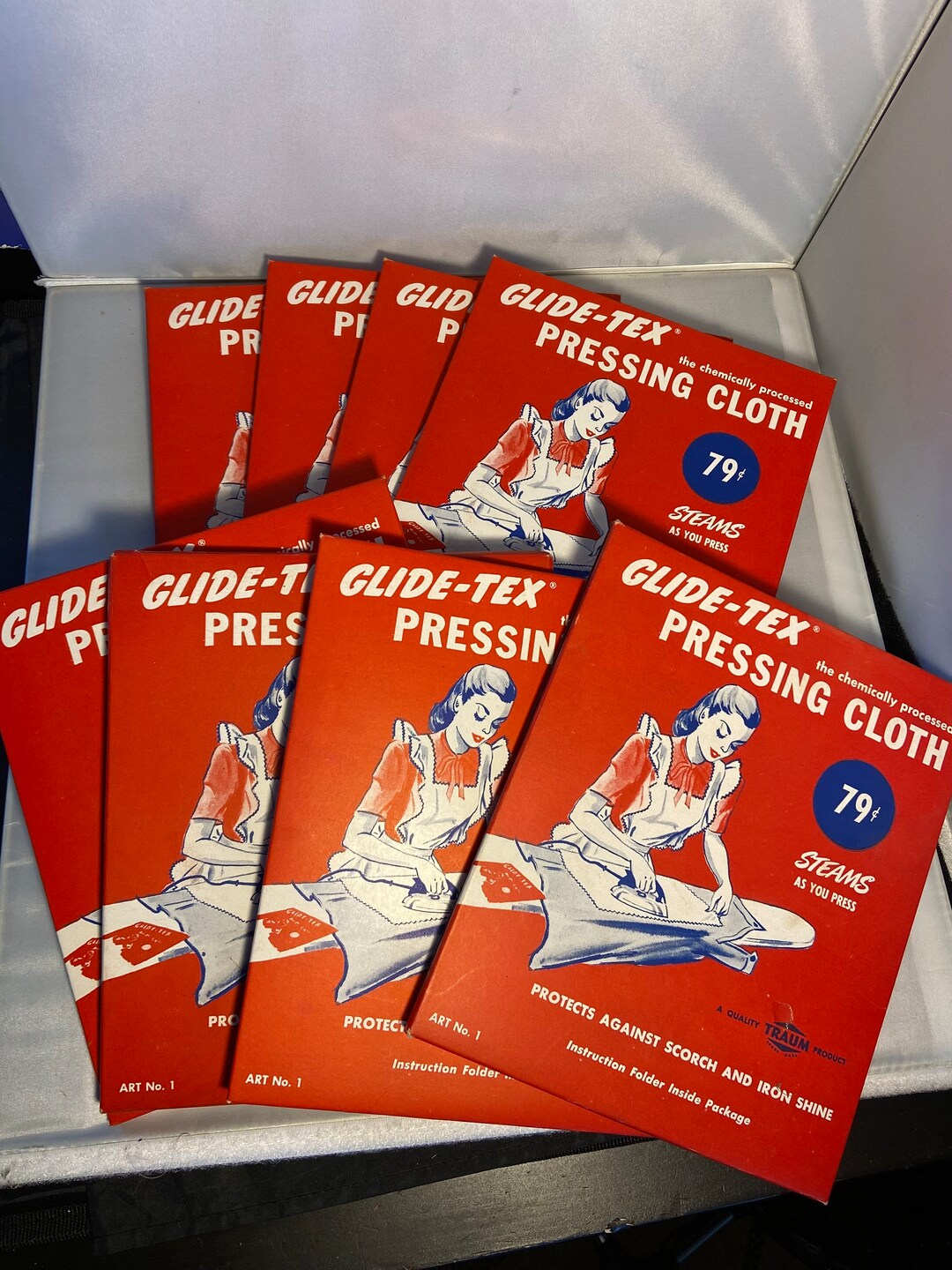 Glide-tex Pressing Cloth Iron Press Vintage David Traum - 1 Cloth ...