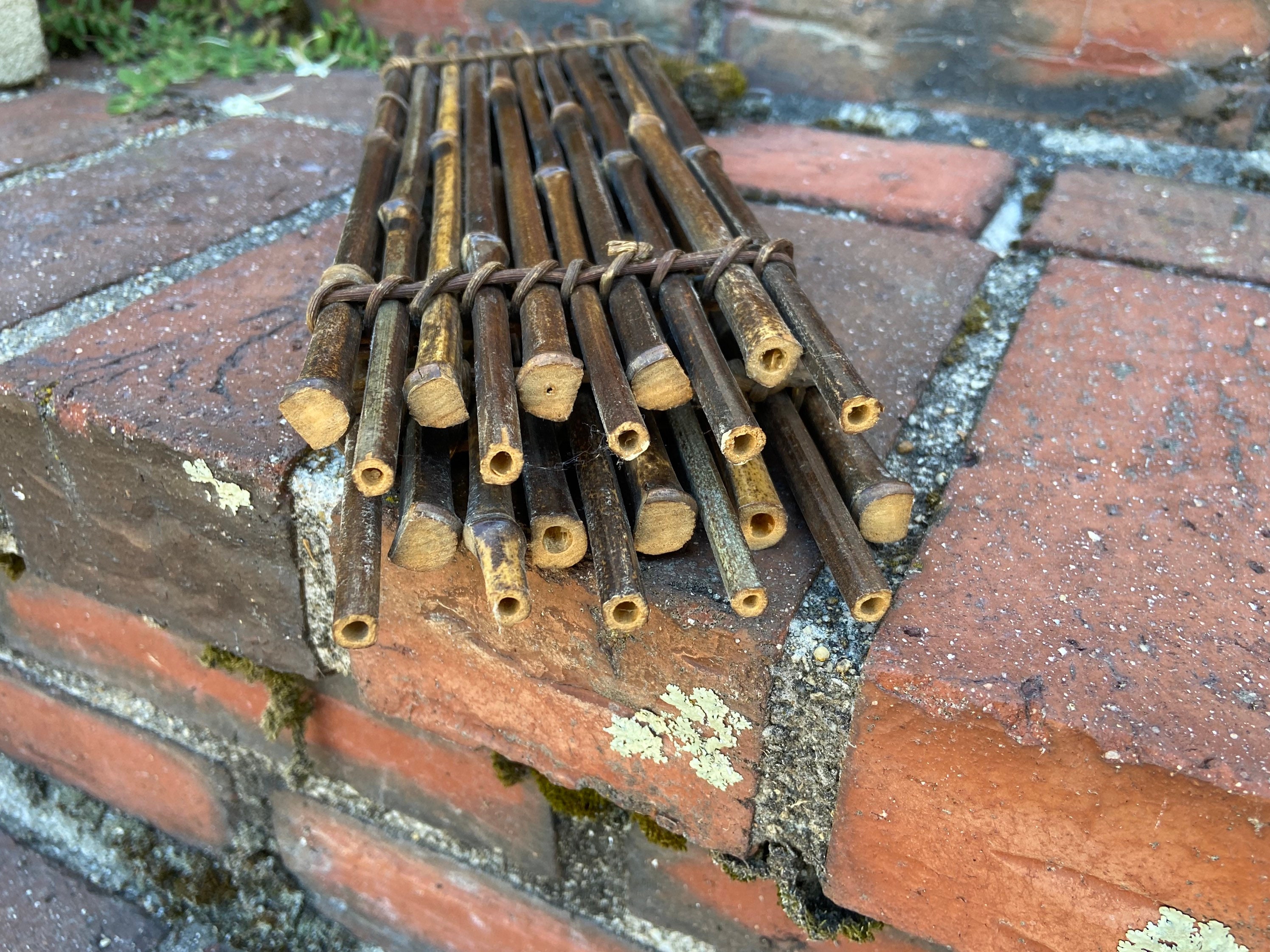 Ikebana Asian Japanese Mats 2 Mat Bamboo Bonsai Vintage Flower ...