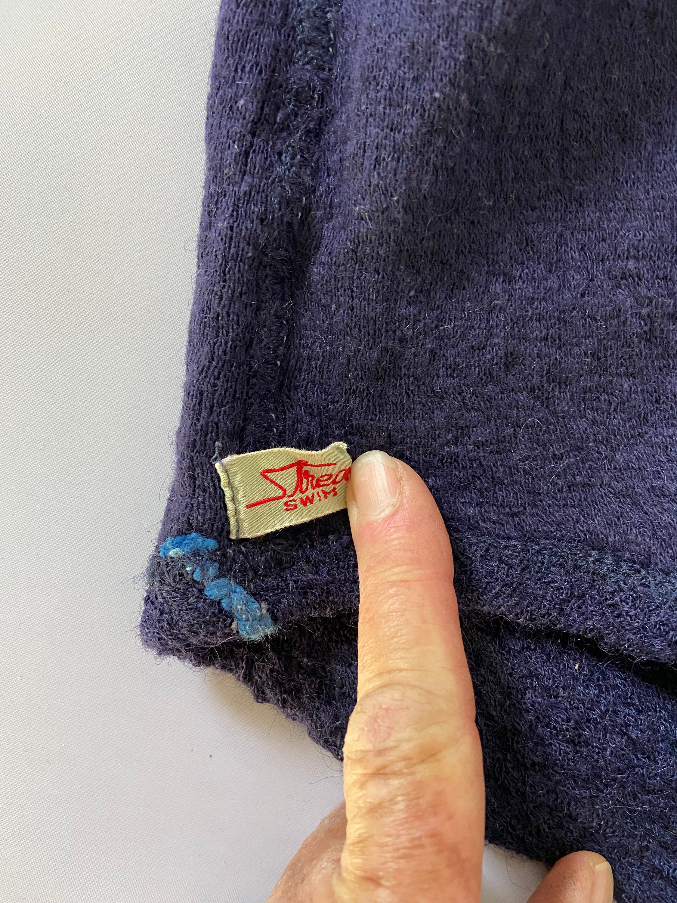 Mens Vintage Bathing Suit Wool 1940s Streamline Swim Togs Trunks - Etsy