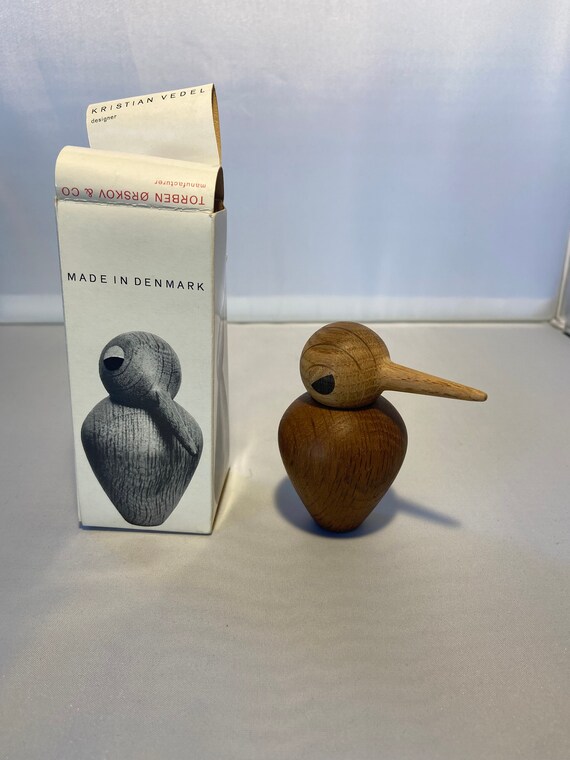 Kristian Vedel Bird Original 1970s Torben Orskov Box Wood - Etsy