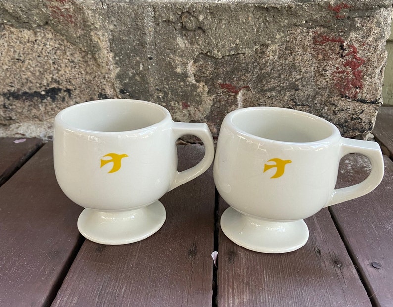 Northeast Airlines Vintage Coffee Mugs Hall China Airplane - Etsy