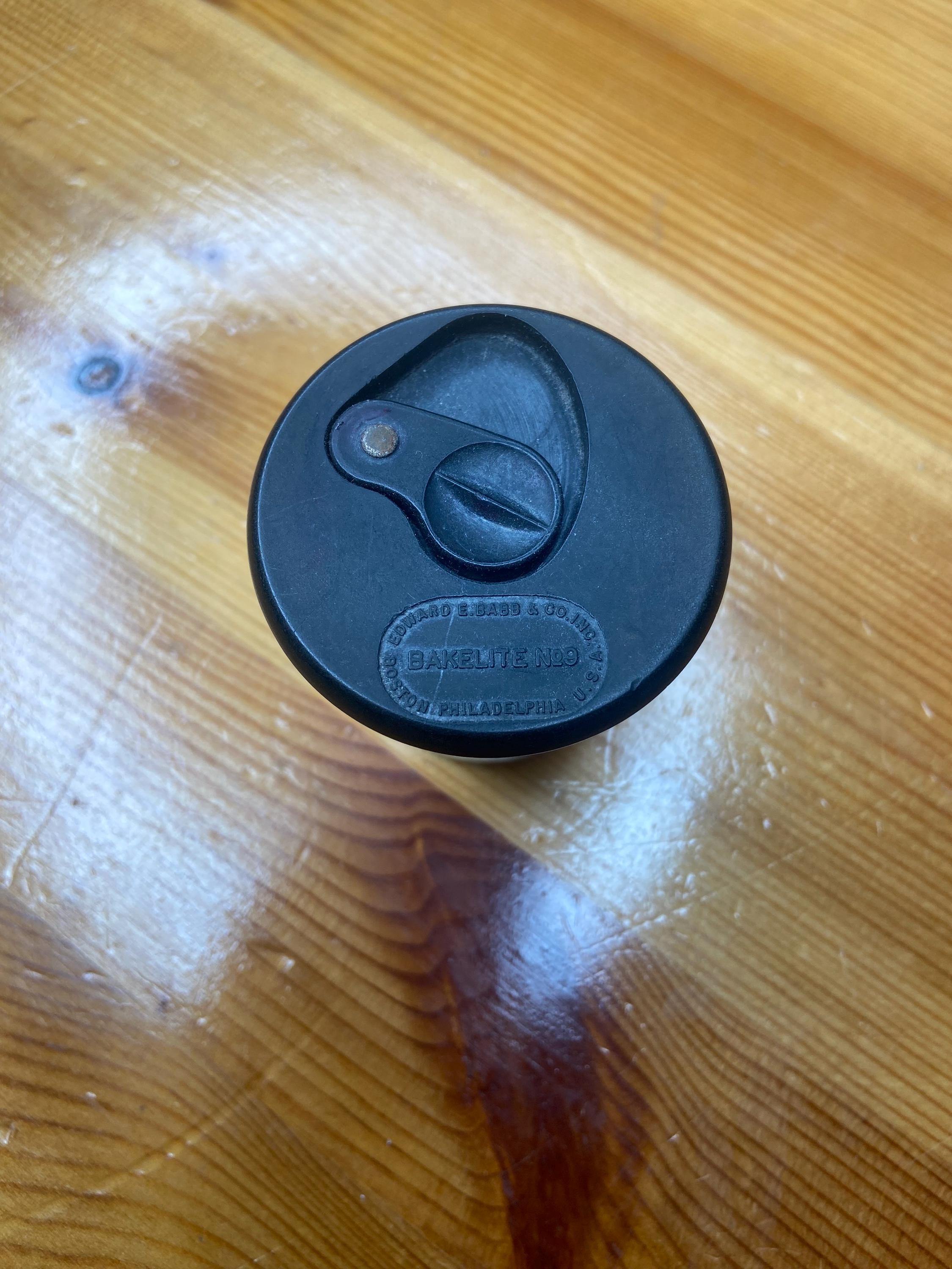 Inkwell Antique Ink Well for School Student Desk Vintage Bakelite No. 9 ...