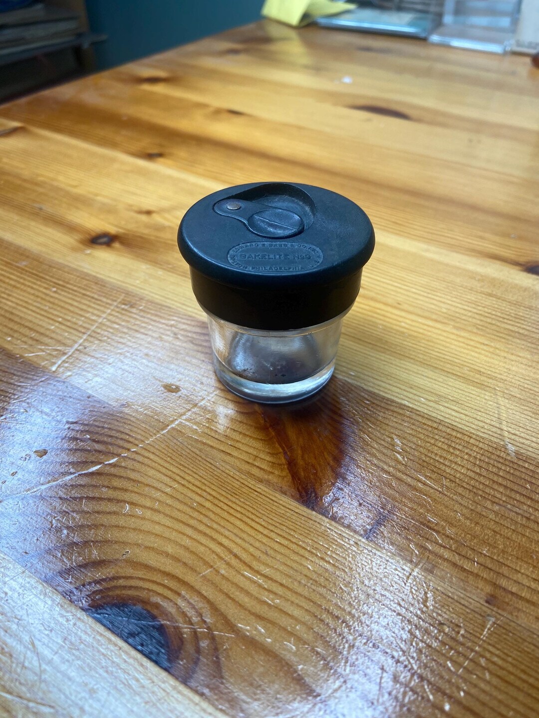 Inkwell Antique Ink Well for School Student Desk Vintage Bakelite No. 9 ...