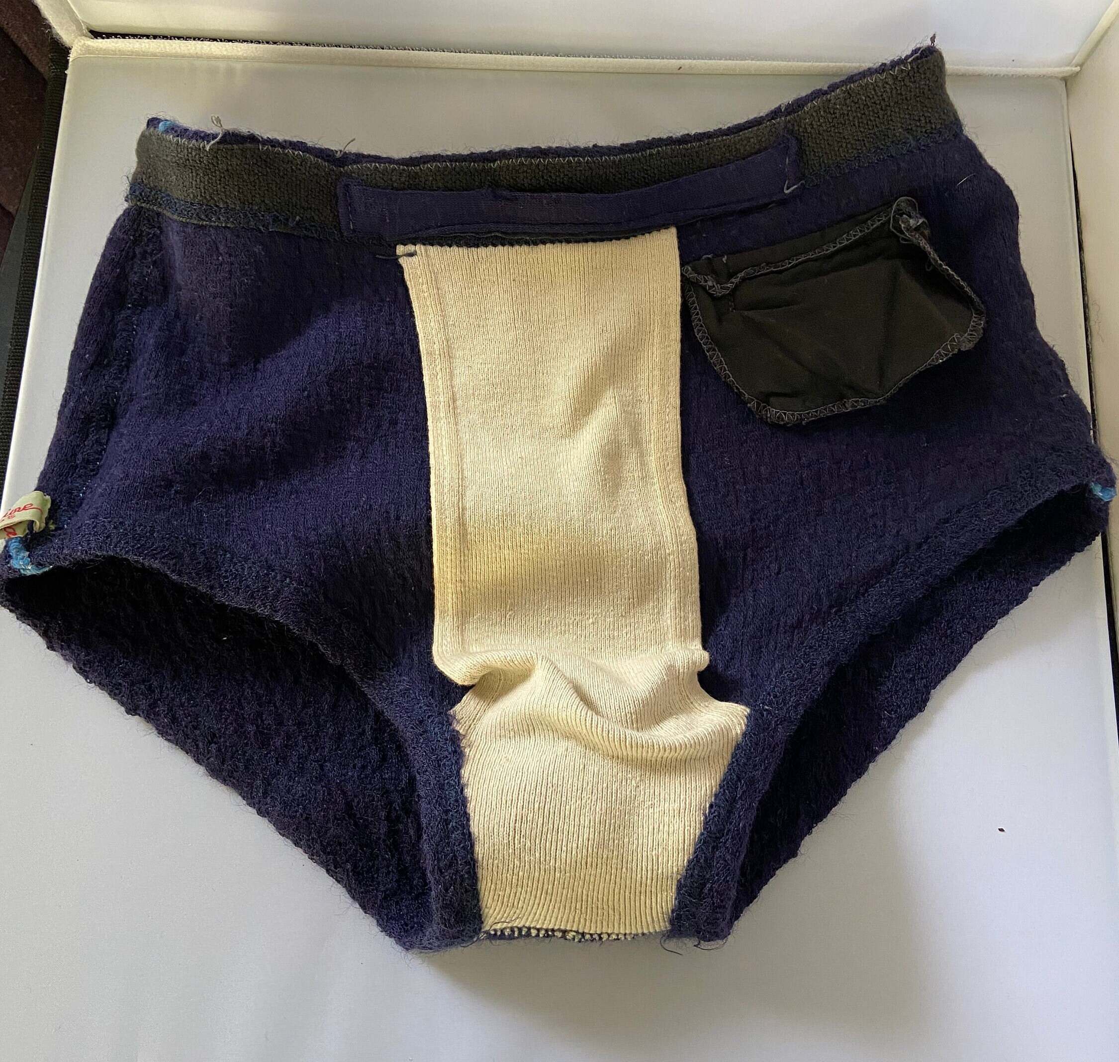 Mens Vintage Bathing Suit Wool 1940s Streamline Swim Togs Trunks - Etsy