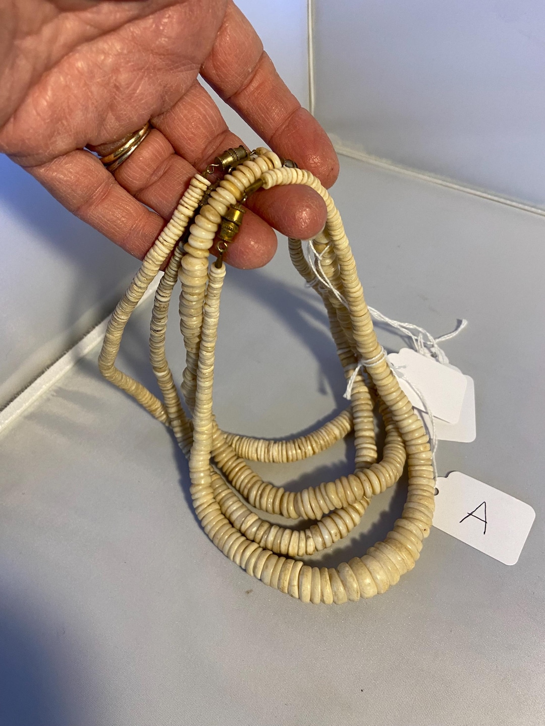 Puka Shell Necklace (1) Each Vintage Choker 17" Pucca - Etsy