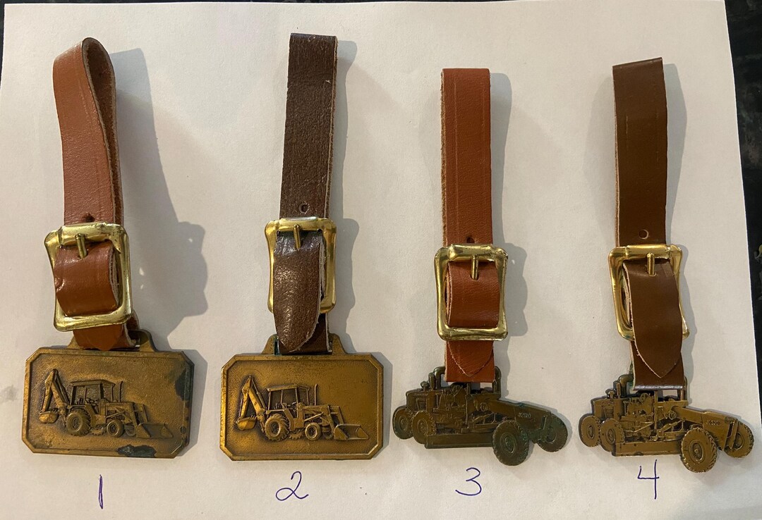 John Deere Tractor Motor Grader Watch Key Fob Vintage Farm Machinery - Etsy