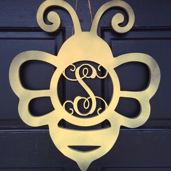 Bee Monogram - Etsy