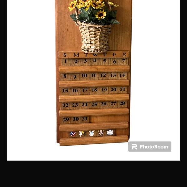 Calendar Vintage - Etsy