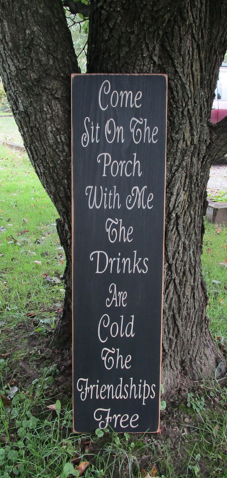 Come Sit on the Porch With Me Large Porch Sign/ Friendship - Etsy