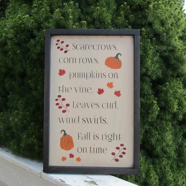 Scarecrow Sign - Etsy