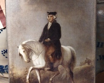 Handmade George Washington Desk Antique Reproduction Colonial Primitive ...