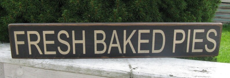 Fresh Baked Pies Wood Sign Farmhouse Kitchen Sign/ - Etsy