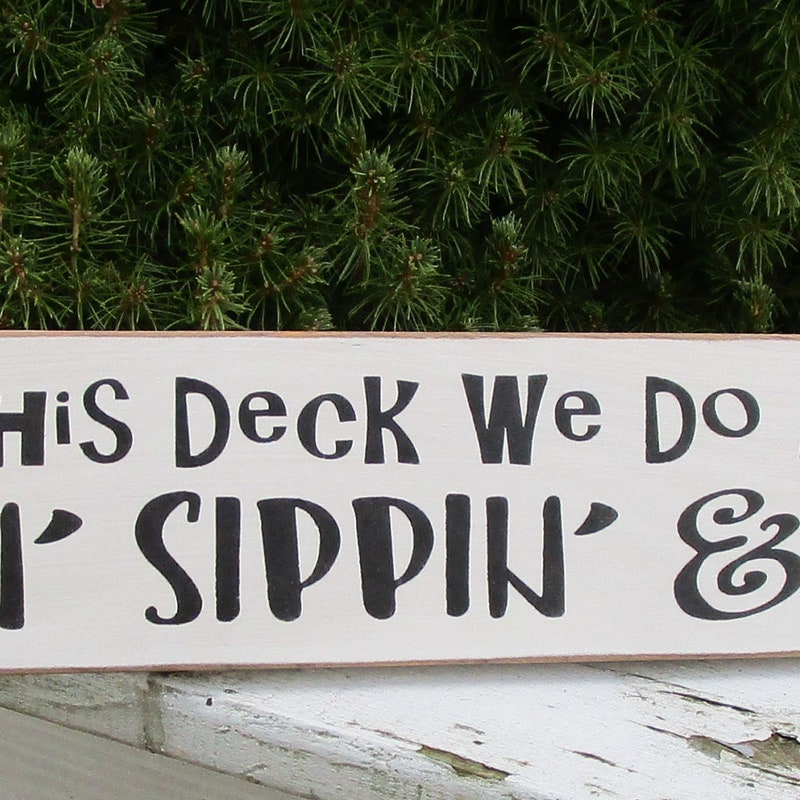 Deck Sign - Etsy