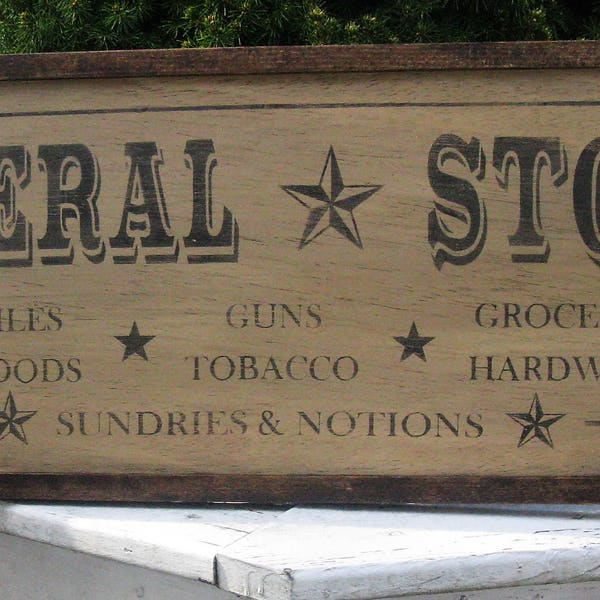 Groceries Sign - Etsy