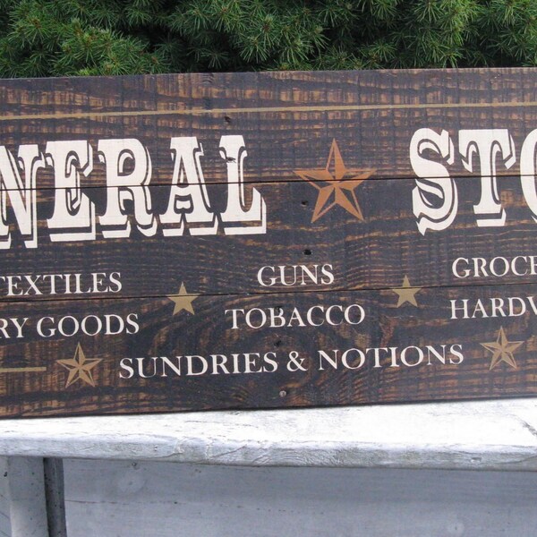 General Store Sign - Etsy