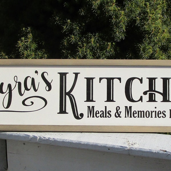 Custom Kitchen Sign - Etsy
